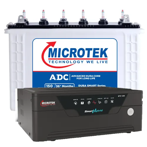 Microtek Inverter Plus Battery Combo Bhopal - Trusted Power Backup
