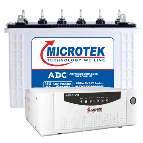 Microtek Inverter Plus Battery Combo Bhopal - Trusted Power Backup